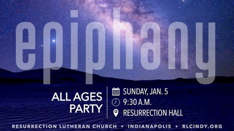 Epiphany Party – Resurrection Lutheran Church